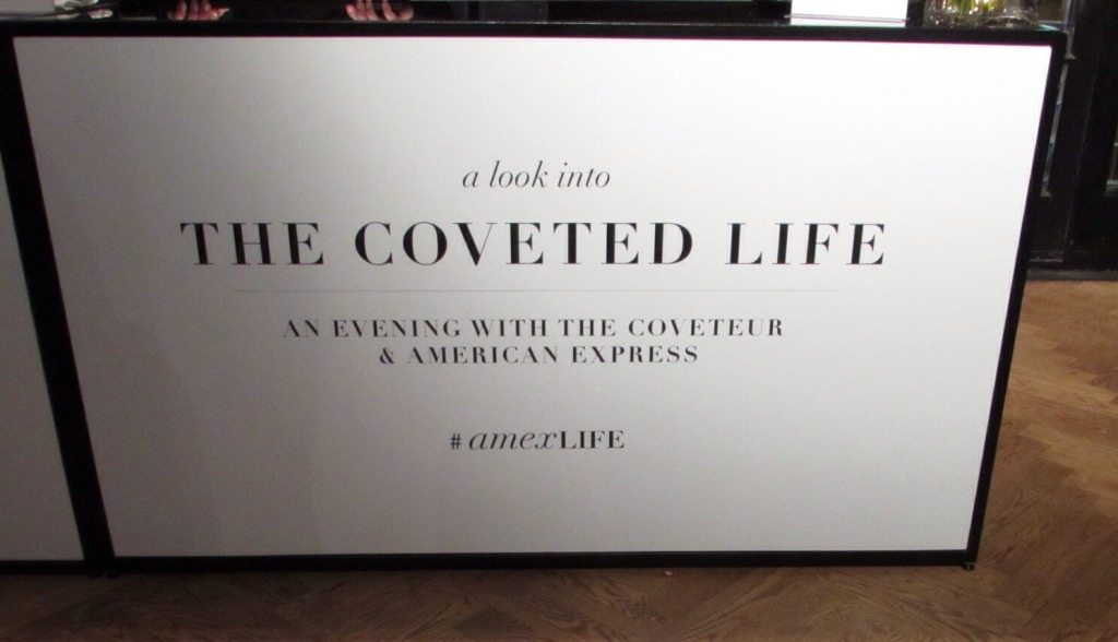 The Coveted Life – An Evening with the Coveteur & American Express ...