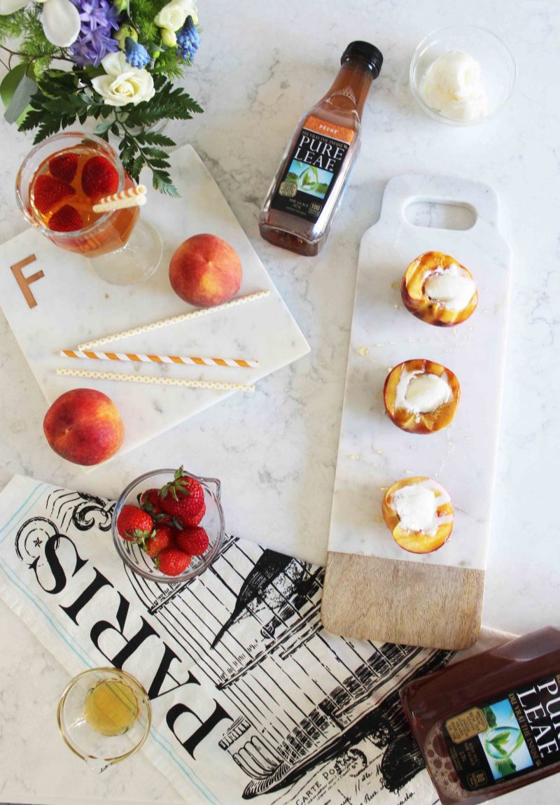 Fresh Hosting Idea’s with Pure Leaf Peach - sparkleshinylove