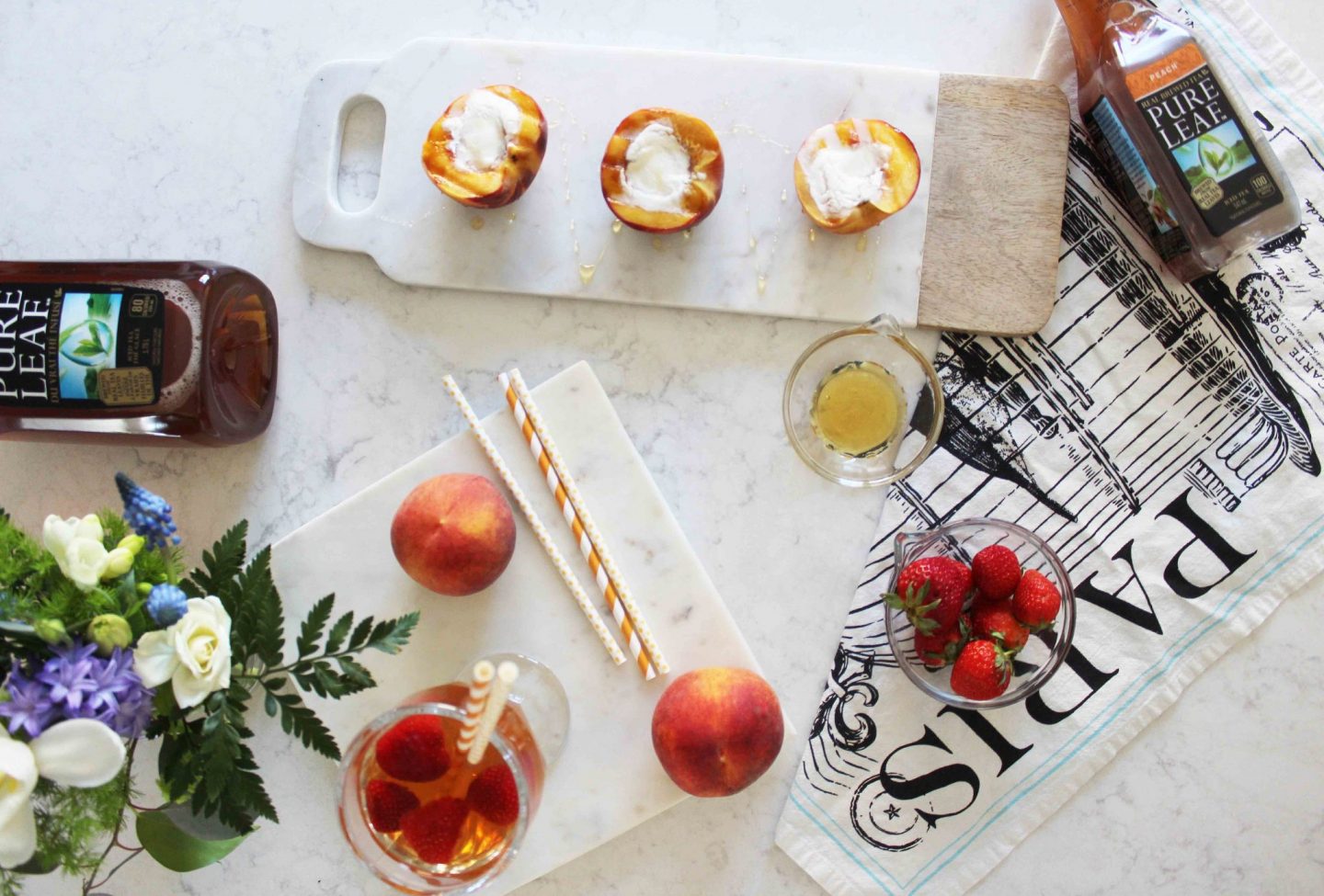 Fresh Hosting Idea’s with Pure Leaf Peach - sparkleshinylove