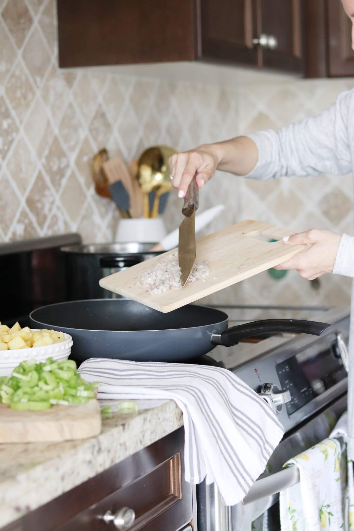 Making a Family Favourite Recipe with French Shallots - sparkleshinylove