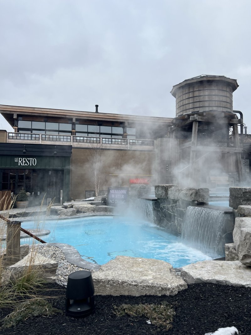 How to Spend the Day at Thermëa Spa Village Whitby - sparkleshinylove